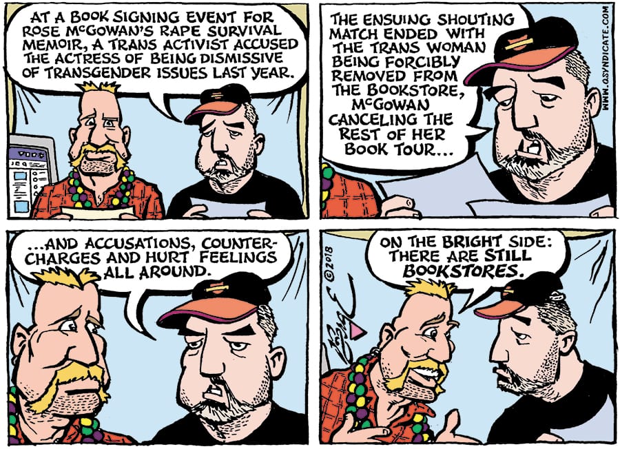 Editorial Cartoon • 02-09-18 - Dallas Voice