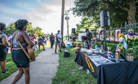 BLM activist organize vigil for Merci Mack - Dallas Voice