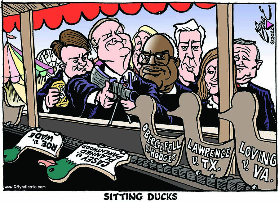 Editorial Cartoon • 05-20-22 - Dallas Voice