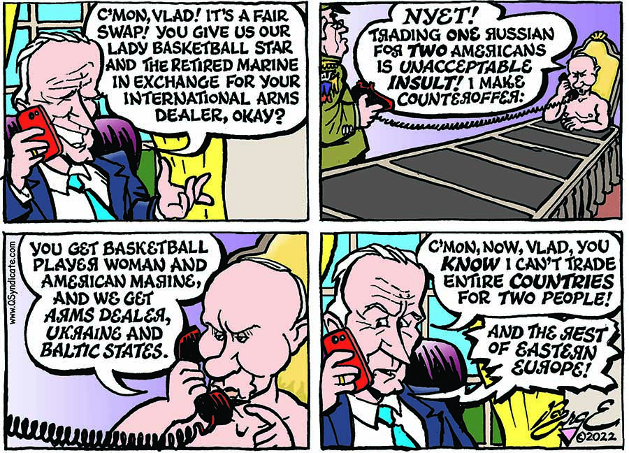 Editorial Cartoon • 09-02-22 - Dallas Voice