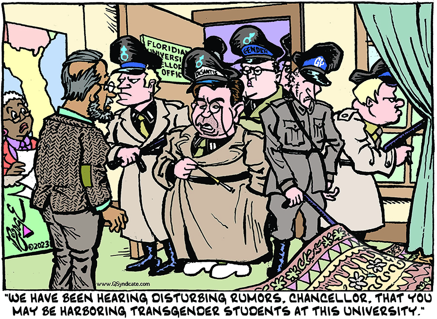 Editorial Cartoon • 03-10-23 - Dallas Voice