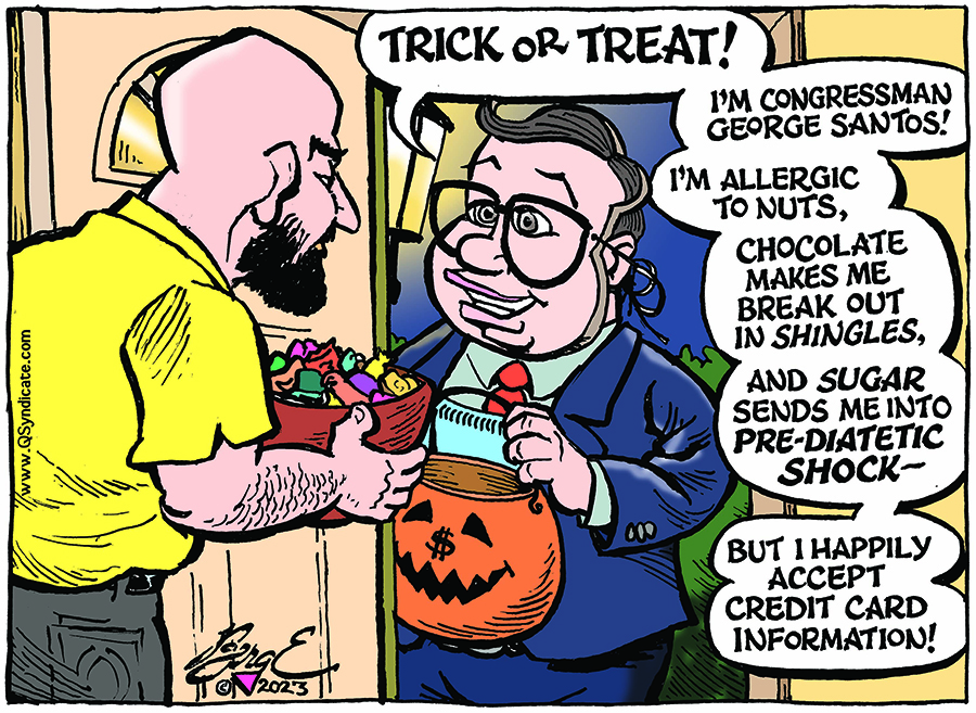 Editorial Cartoon • 11-03-23 - Dallas Voice