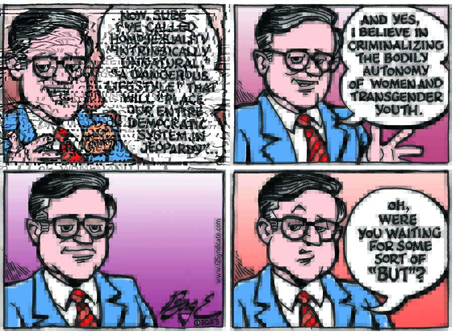 Editorial Cartoon • 11-17-23 - Dallas Voice