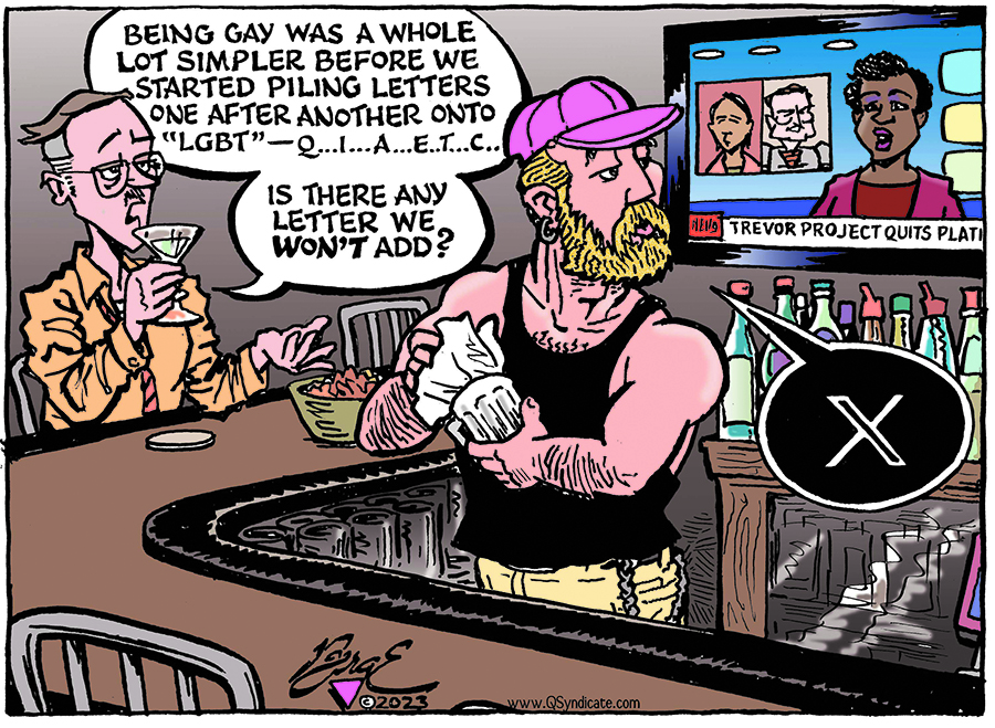 Editorial Cartoon • 12-01-23 - Dallas Voice