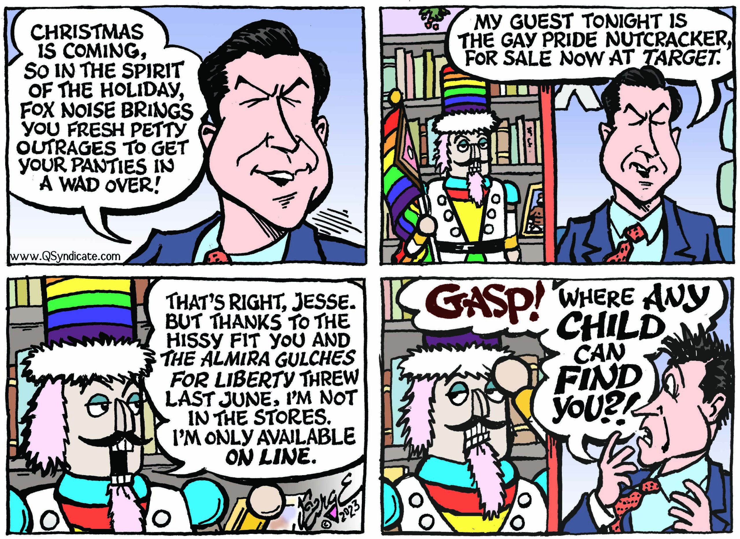 Editorial Cartoon • 12-15-23 - Dallas Voice