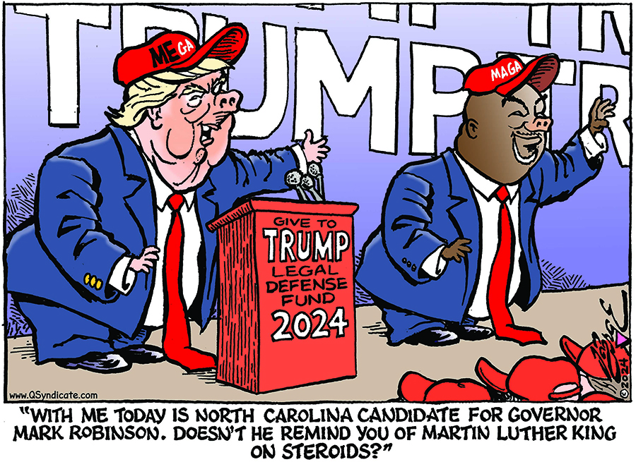 Editorial Cartoon • 04-05-24 - Dallas Voice