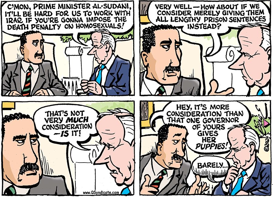 Editorial Cartoon • 05-10-24 - Dallas Voice