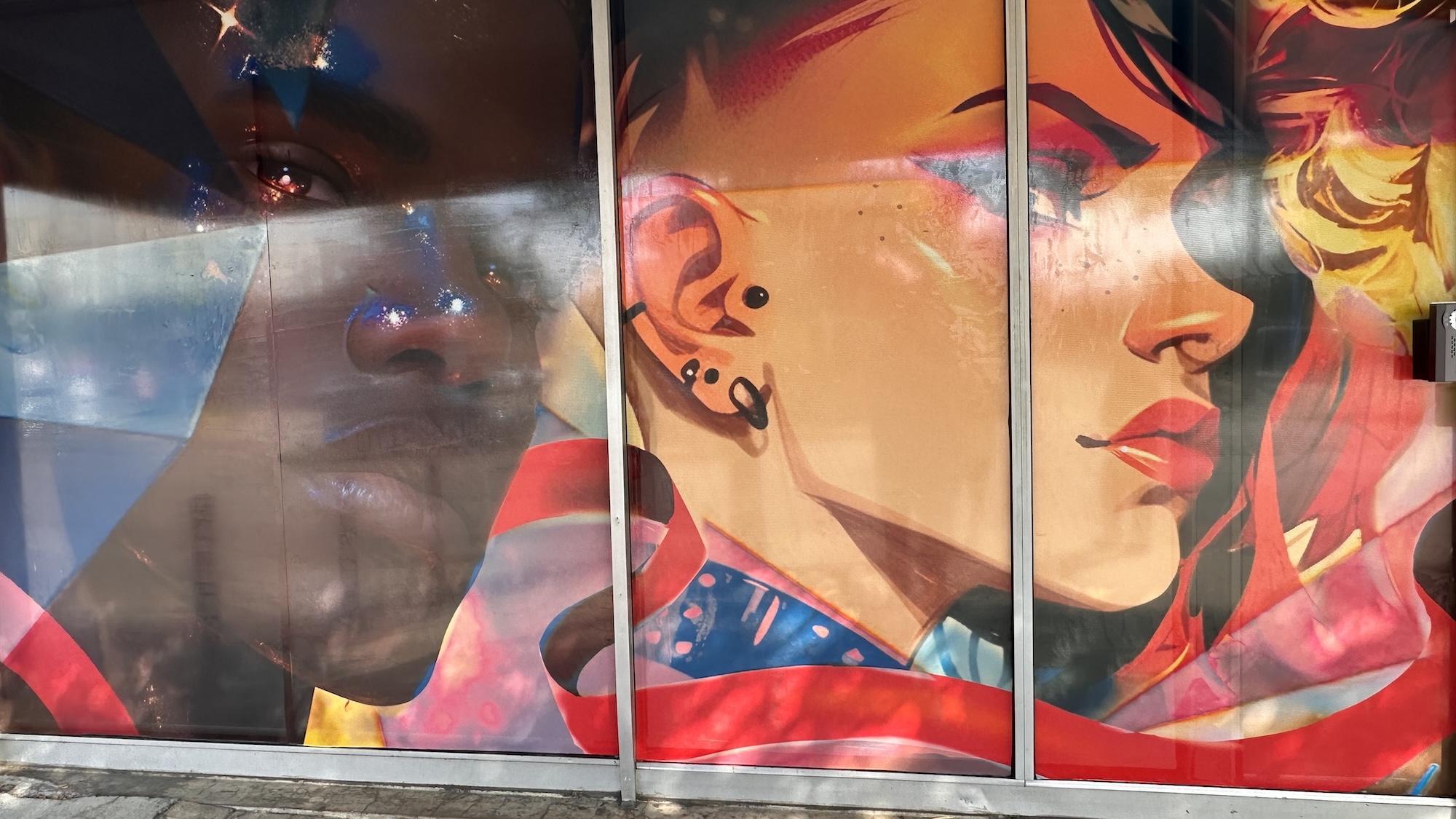 AHF begins replacing mural - Dallas Voice