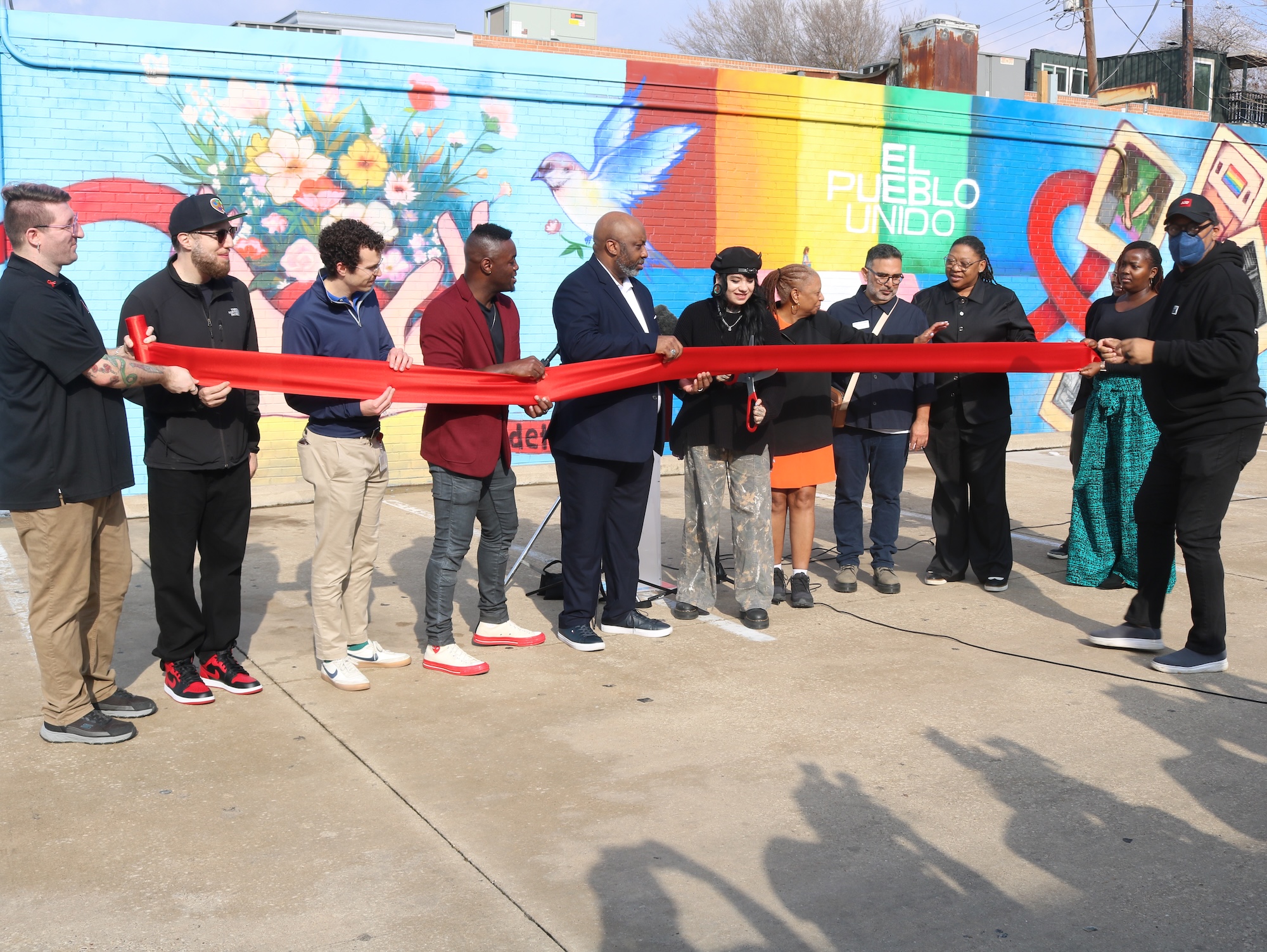 AHF unveils new mural on Cedar Springs - Dallas Voice